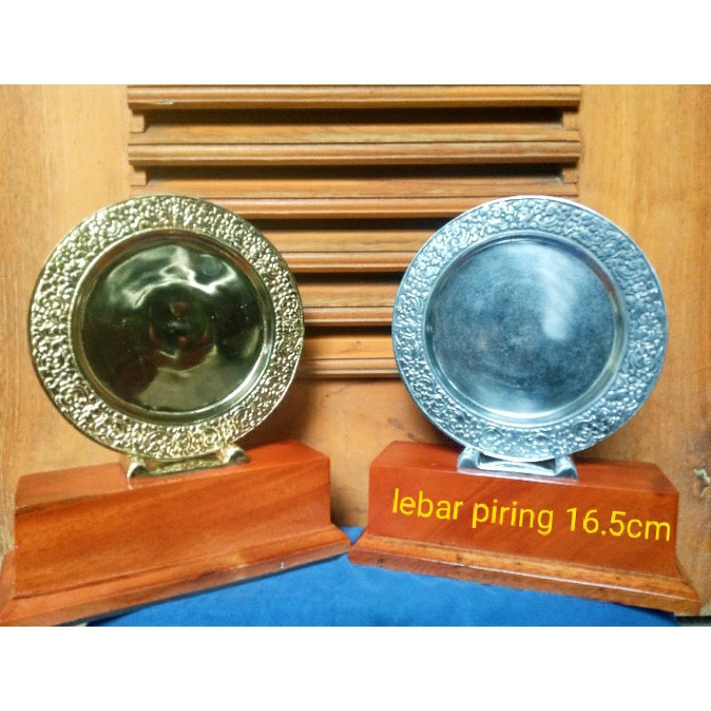 Jual Tropi/piala logam piring | Shopee Indonesia