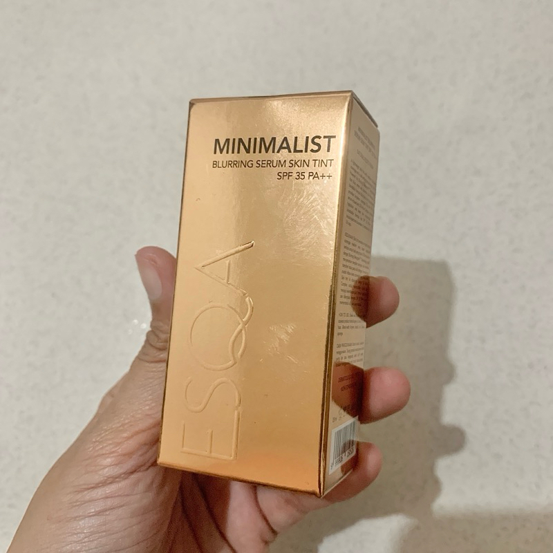 Jual [NEW] ESQA MINIMALIST SKIN TINT SHADE CUSTARD | Shopee Indonesia