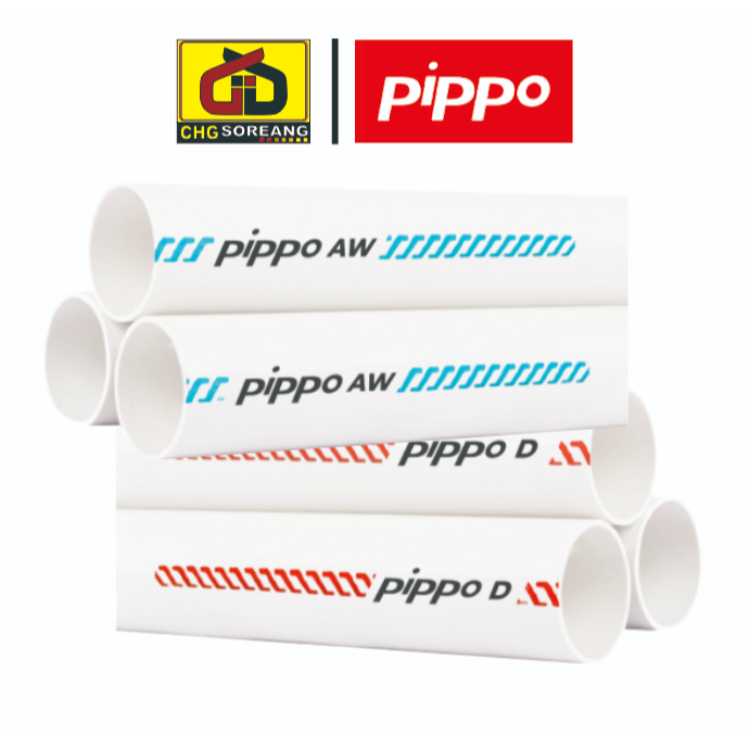 Jual PIPA PVC PIPPO METERAN (1 METER) / PARALON METERAN ANEKA UKURAN ...