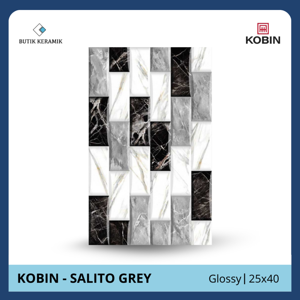 Jual Keramik 25x40 Glossy | Kobin | Salito Series | Glossy | Grade A ...