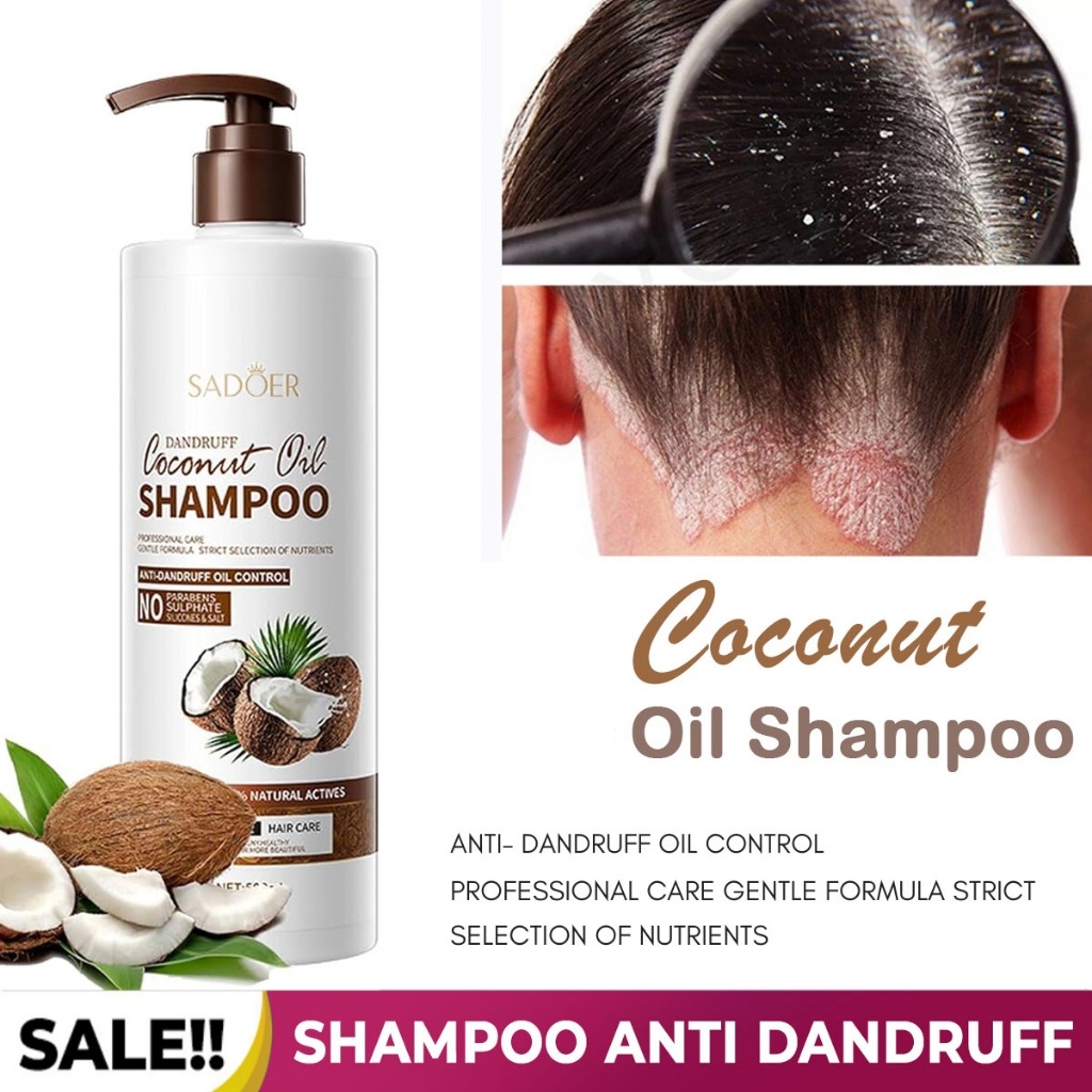 Jual SADOER Coconut Oil Shampoo Shampoo Pelembab Kelapa Coconut Oil (Shampoo Anti Ketombe ...