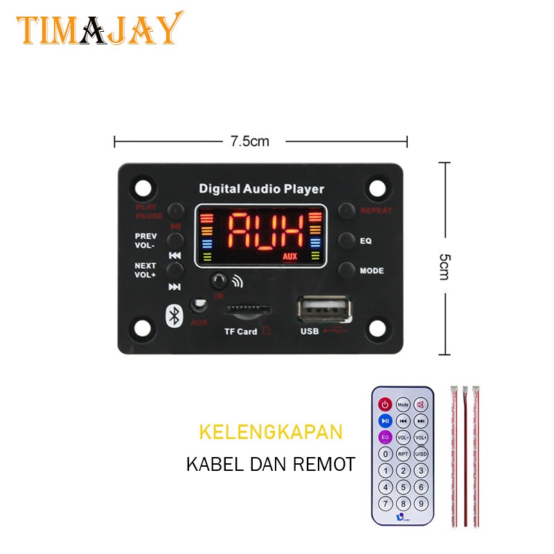 Jual kit modul mp3 bluetooth terbaru kotak vire 060 | Shopee Indonesia