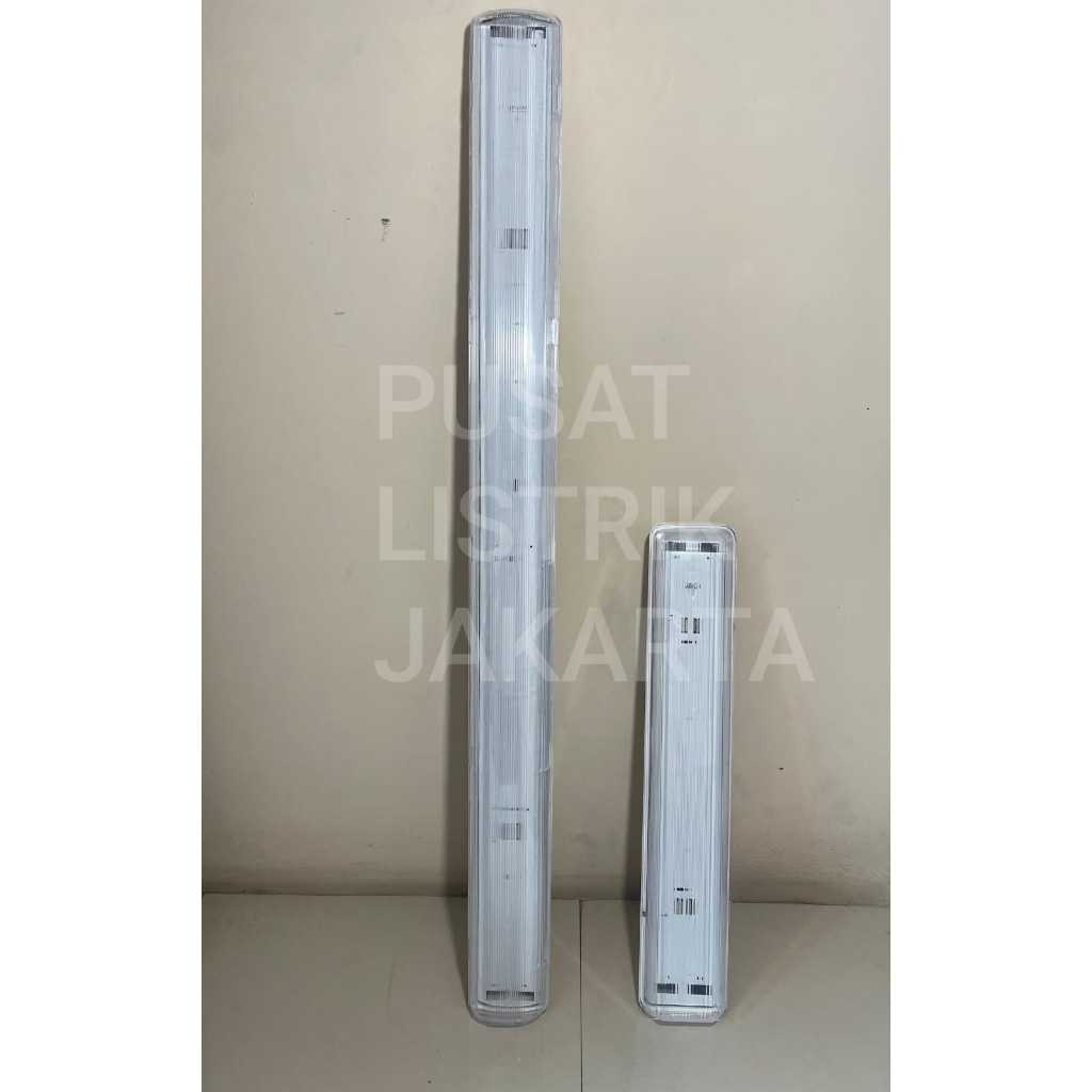 Jual KAP LAMPU TL T8 WATERPROOF 1X18 2X18 1X36 2X36 KAP WATERPROOF 60CM ...