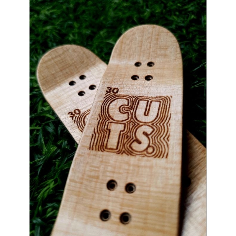 Jual Cuts. Fingerboard Deck Costum Split Ply | Shopee Indonesia