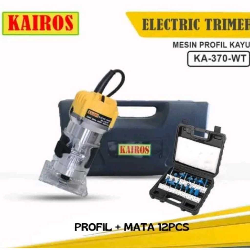 Jual Mesin Profil Kayu Trimmer Kayu Kairos Original Bergaransi Resmi ...