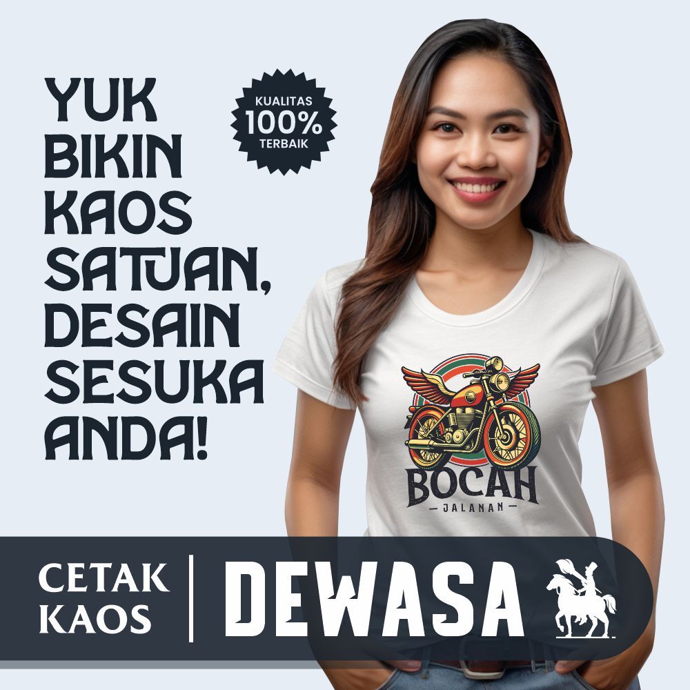 Jual Kaos Custom DTF Keluarga, Couple dan Dewasa | Unisex | Full Color ...