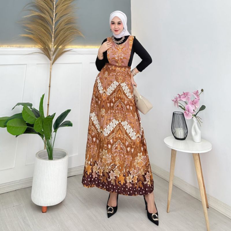 Jual Temmy Overall Batik Ekslusif Original | Shopee Indonesia