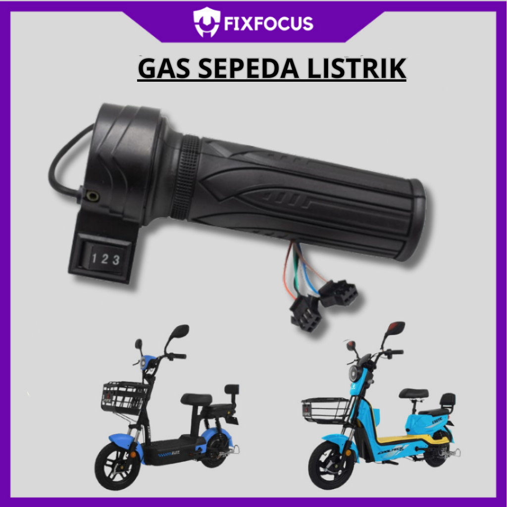 Jual Handle Handgrip Gas Sepeda Listrik Universal All Type Skuter ...
