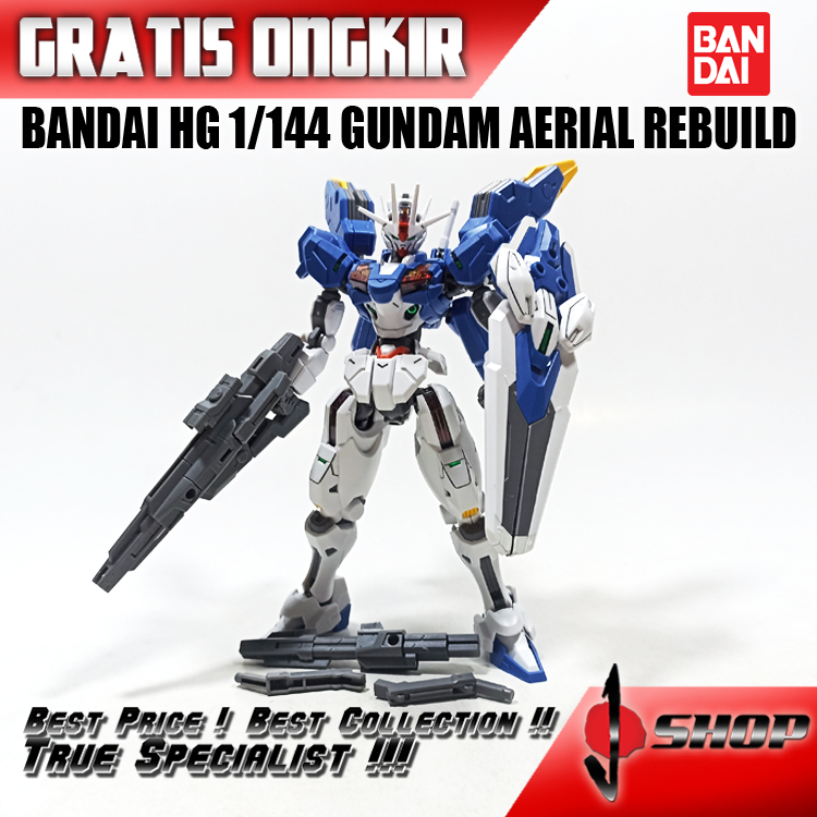 Jual BANDAI HG 1/144 GUNDAM AERIAL REBUILD HG3018 | Shopee Indonesia