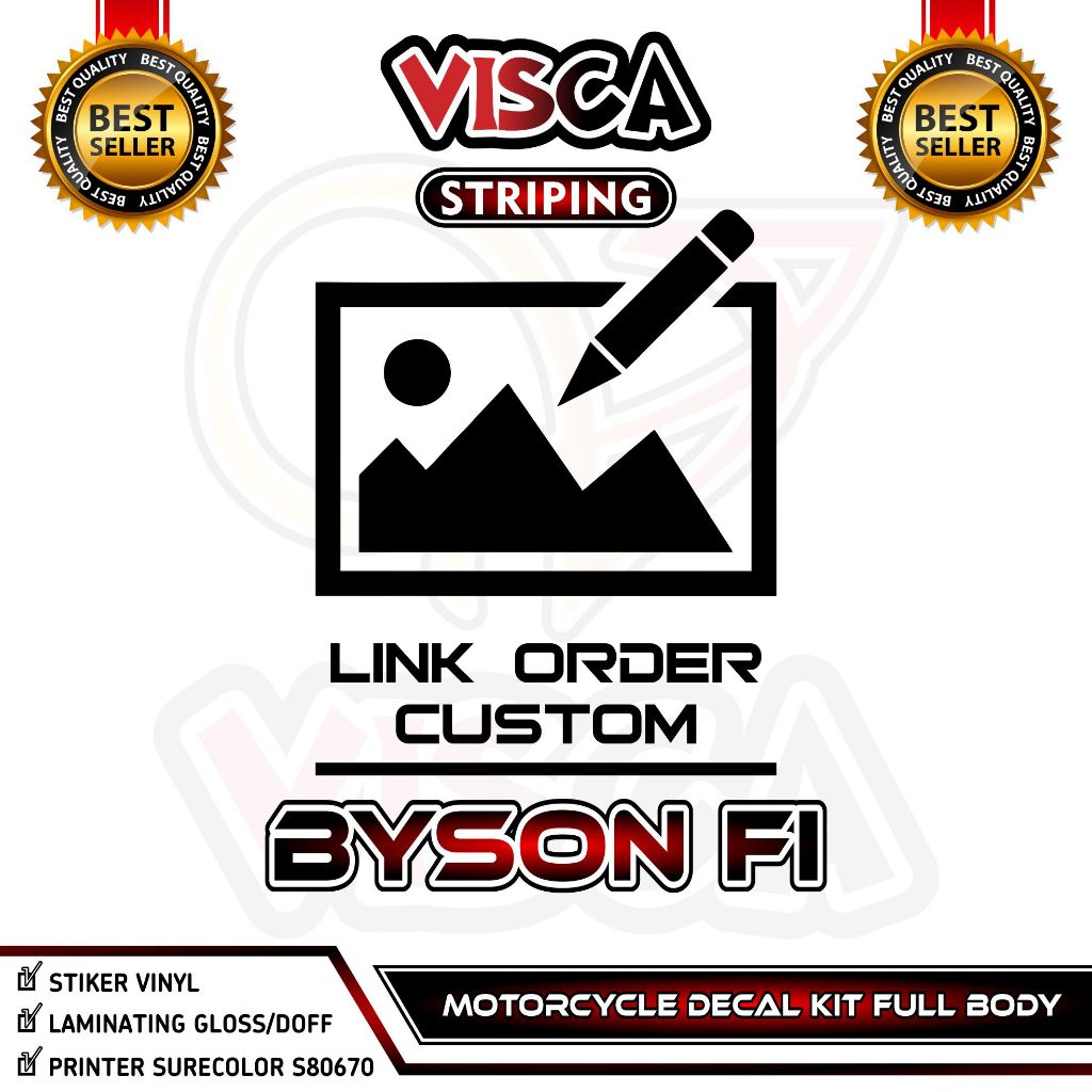 Jual Decal Byson Fi Full Body / Desain Custom Suka Suka / Request ...