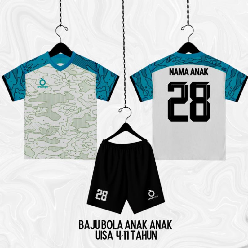 Jual Jersey anak anak bisa custom nama dan nomor punggung anak cowok ...