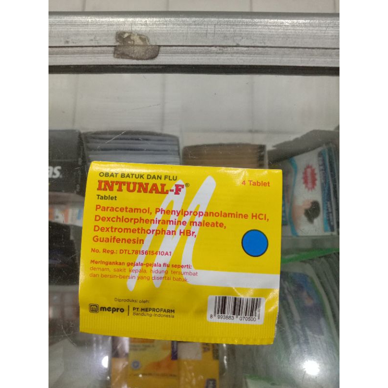 Jual Intunal - F (1 Blister Isi 4 Tablet) | Shopee Indonesia