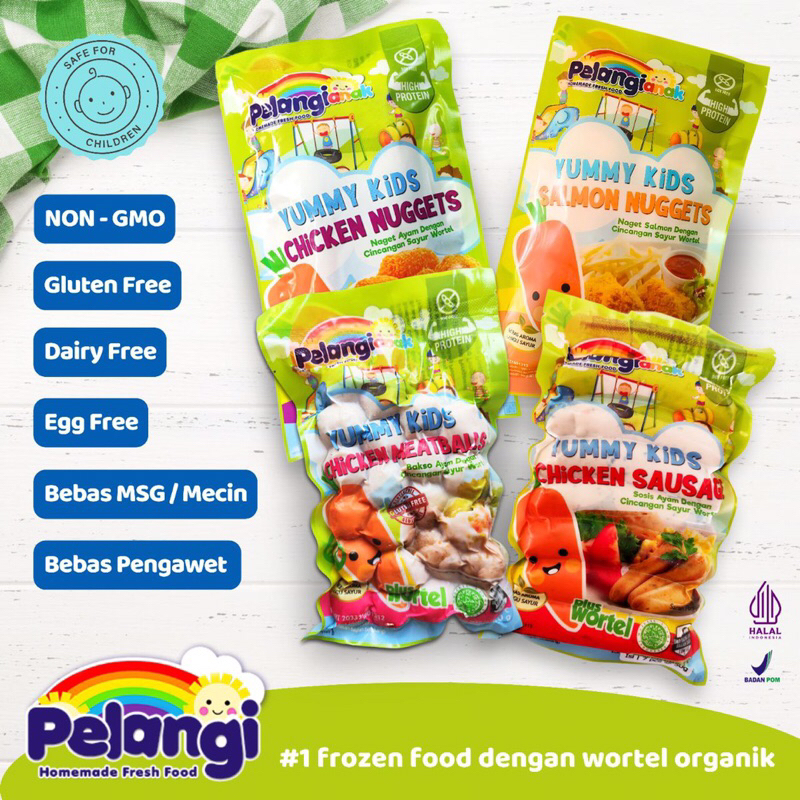 Jual Pelangi Anak Healthy Frozen Food Homemade Yummy Kids non MSG ...