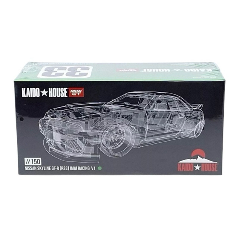 Jual Mini GT x Kaido House 64 Nissan Skyline R33 IMAI RACING KHMG150 ...