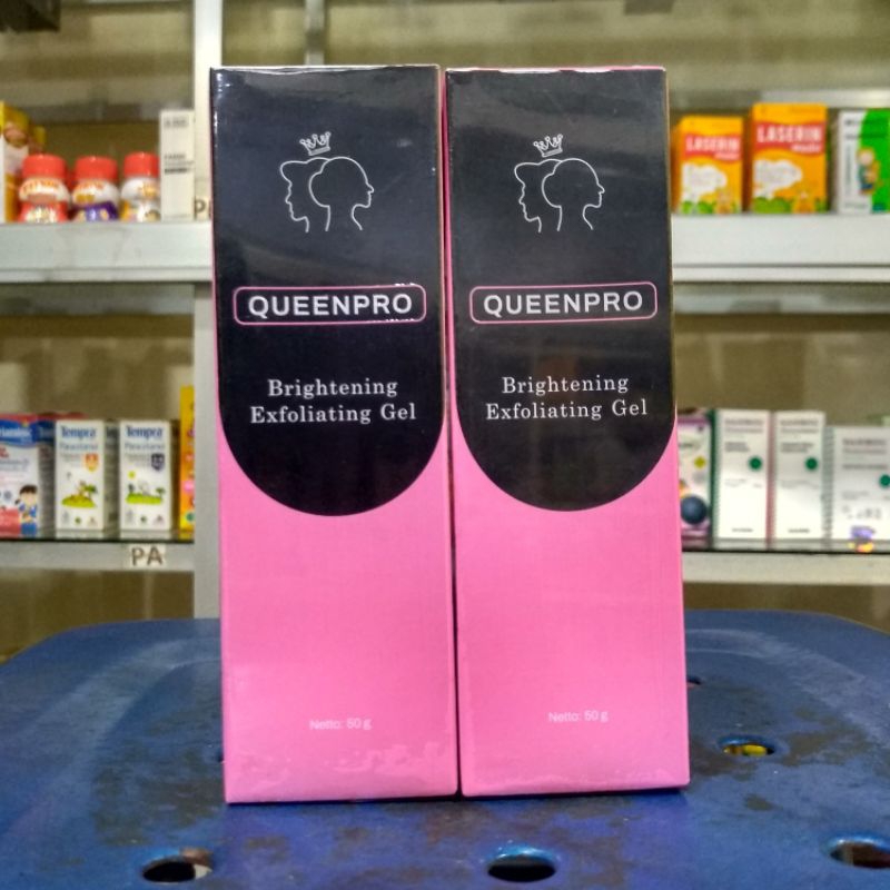 Jual QUEEN PRO EXFOLIATING GEL SCRUB / QUEENLRO EXFOLIATING SCRUB ...