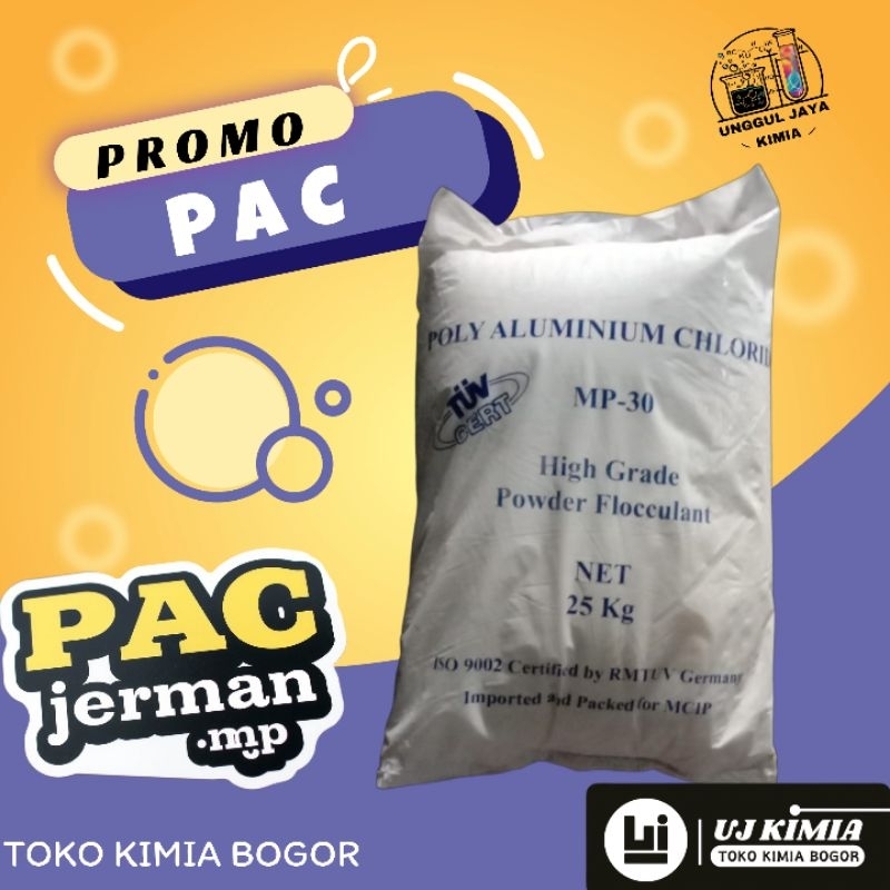 Jual PAC JERMAN MP ORIGINAL @ 1 KG /PENJERNIH AIR KOLAM RENANG | Shopee ...