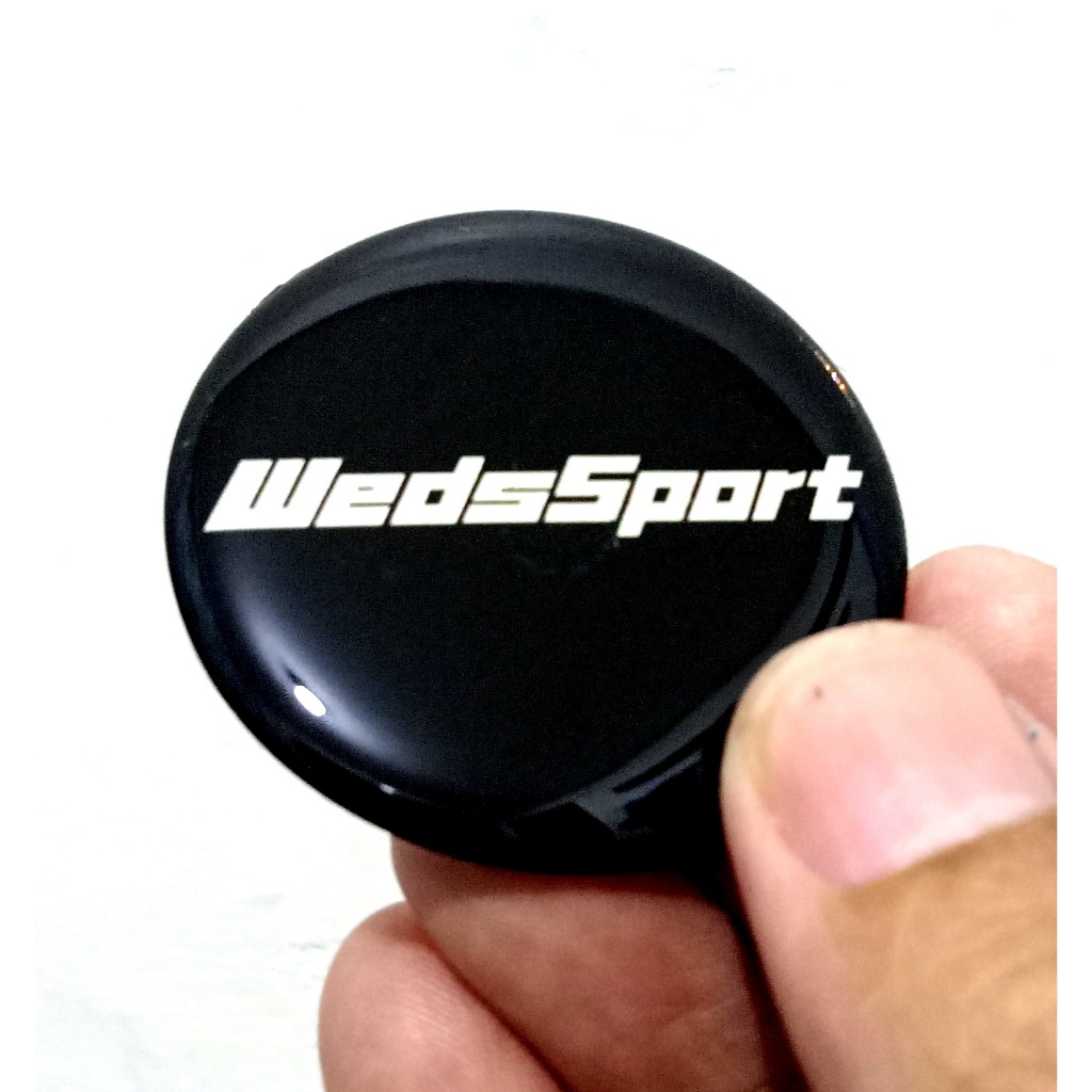 Jual 1 buah stiker emblem dop center logo WEDS SPORT 4,35 cm | Shopee ...