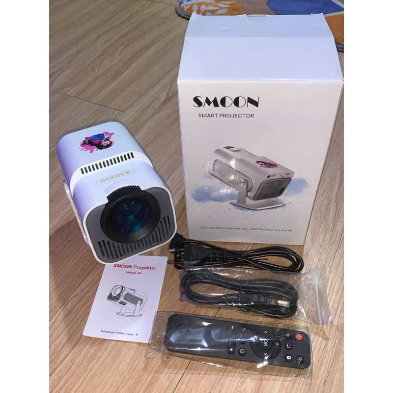 Jual proyektor smoon 320 android smart | Shopee Indonesia