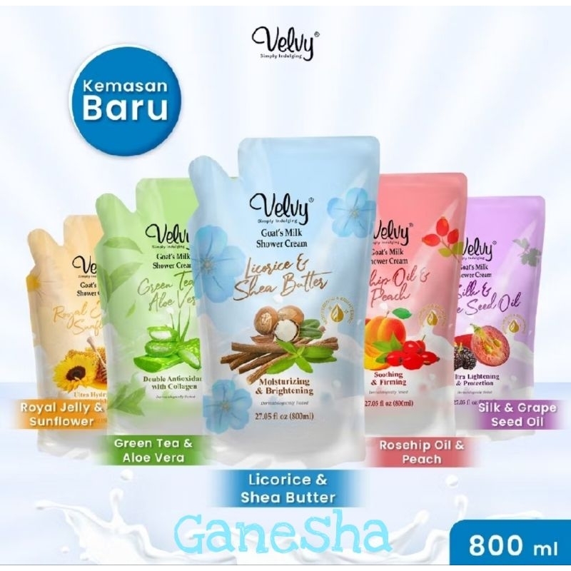 Jual Velvy shower cream reffil | Shopee Indonesia