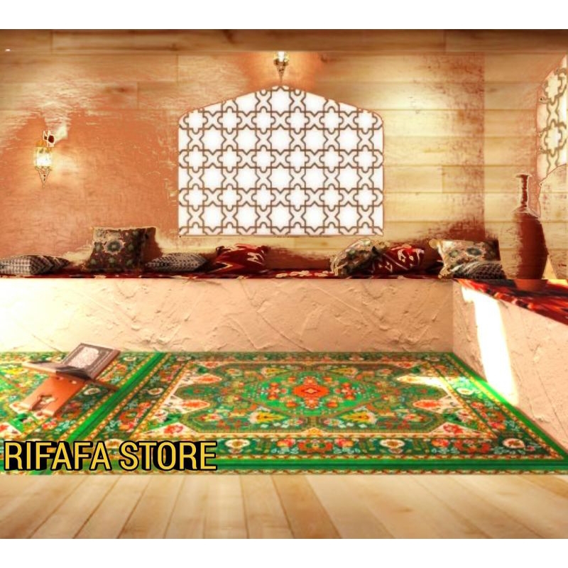 Jual Karpet Lantai Permadani Ostrich Batik Jumbo Ukuran 205X240cm ...