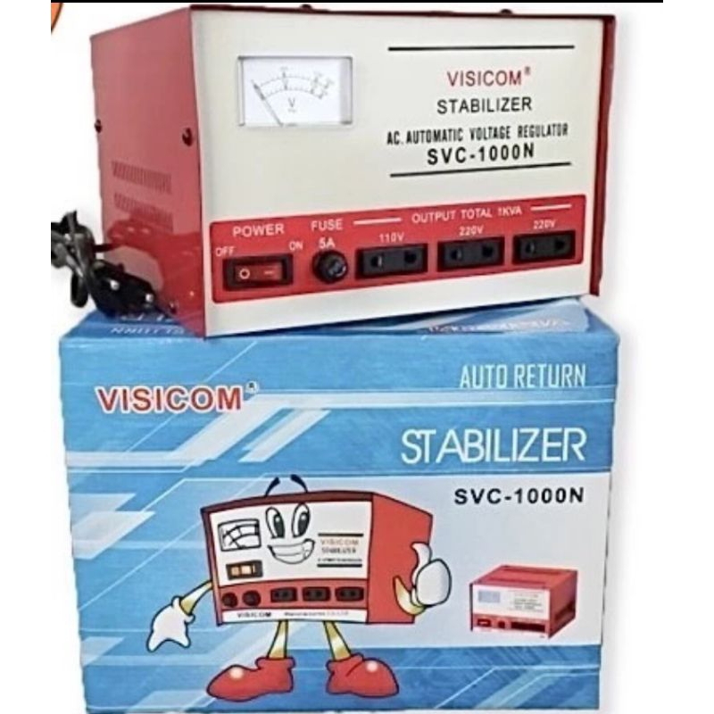 Jual Stabilizer Stavol Listrik 1000 Watt VISICOM Alat Penstabil ...