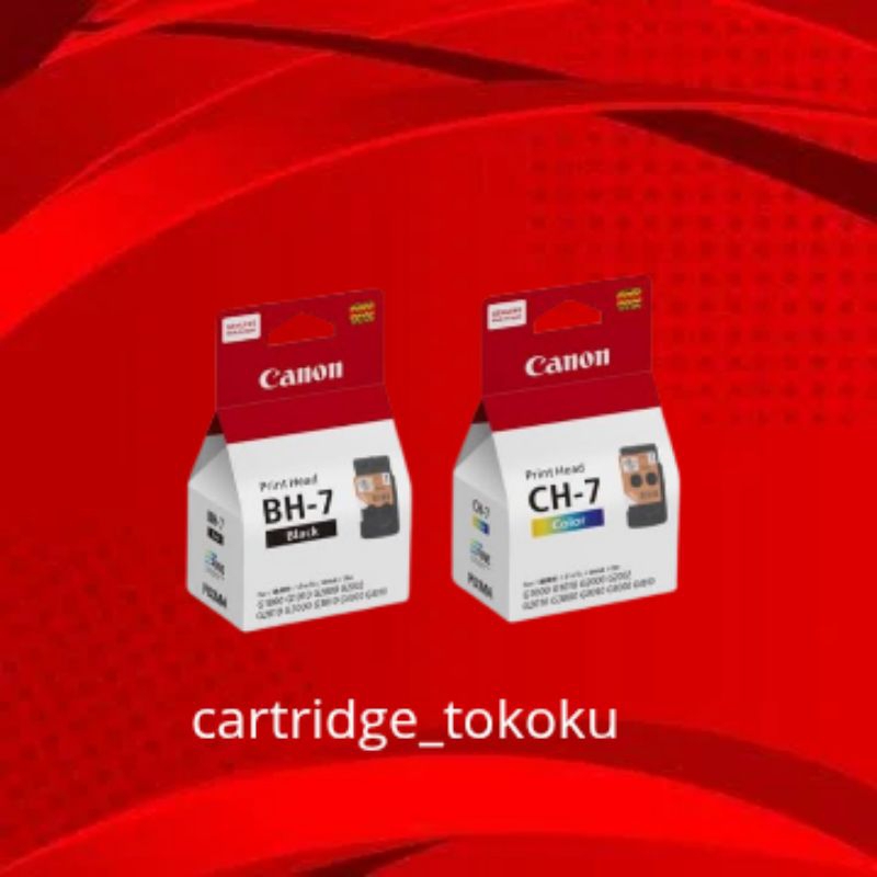 Jual tinta cartridge bh-7 & ch-7 for printer Canon g2000,g2010 dan ...