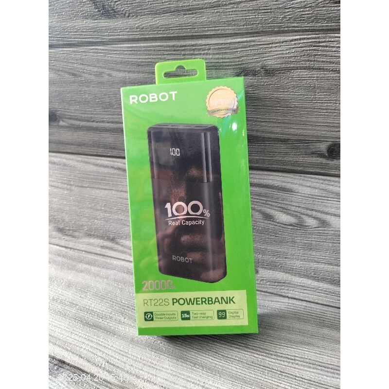 Jual Powerbank Robot RT22S 20000 mAh | Shopee Indonesia
