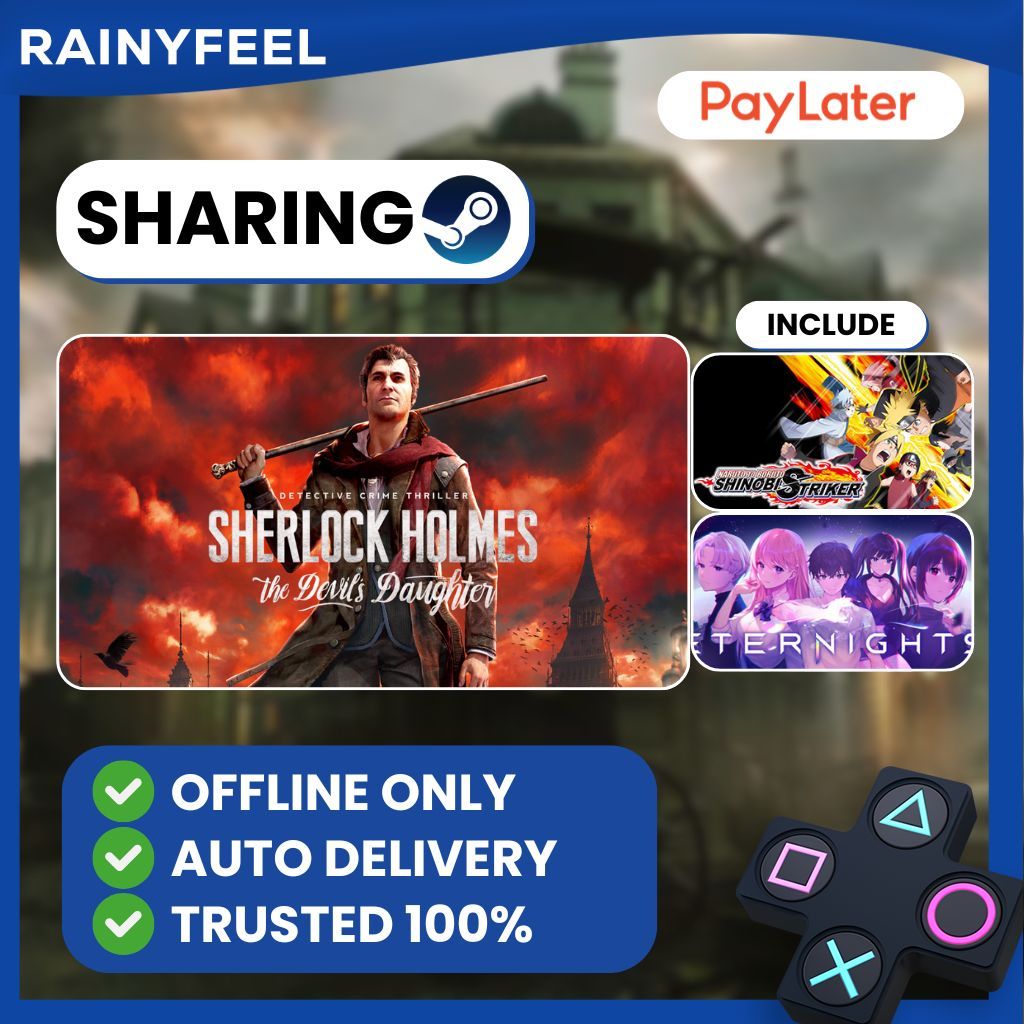 Jual [BONUS STEAM KEY] Sherlock Holmes: The Devil's Daughter (Sharing With NARUTO TO BORUTO ...