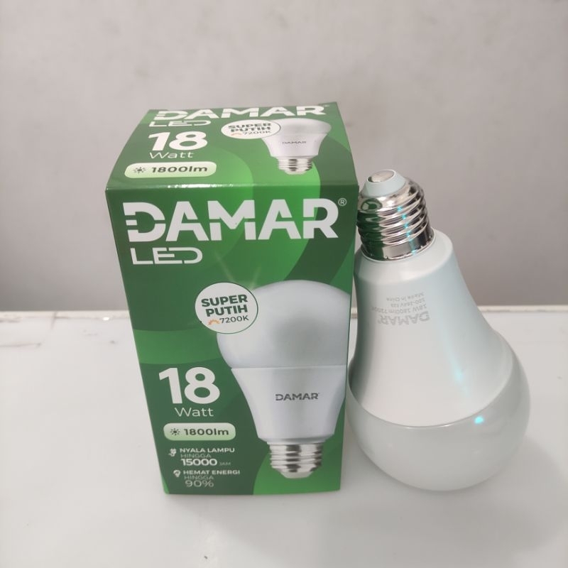 Jual Lampu Led DAMAR 18 wat putih | Shopee Indonesia