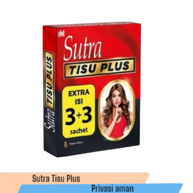 Jual Tissue Mejik SUTRA TISU PLUS ISI 6 SACHET / SUTRA TISU MAGIC 6 ...