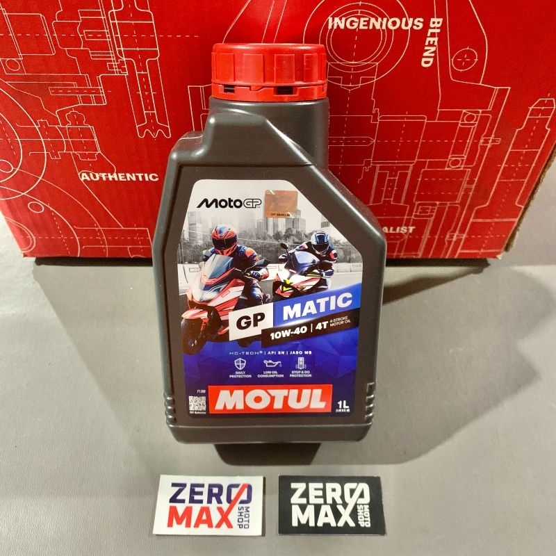 Jual Oli Motor MOTUL GP Matic 4T 10W40 Premium Mineral 1L Original ...