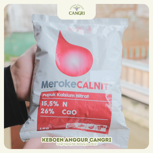 Jual Pupuk Meroke CALNIT 1kg - Pupuk Kalsium Nitrat 15,5%N & 26%CaO ...