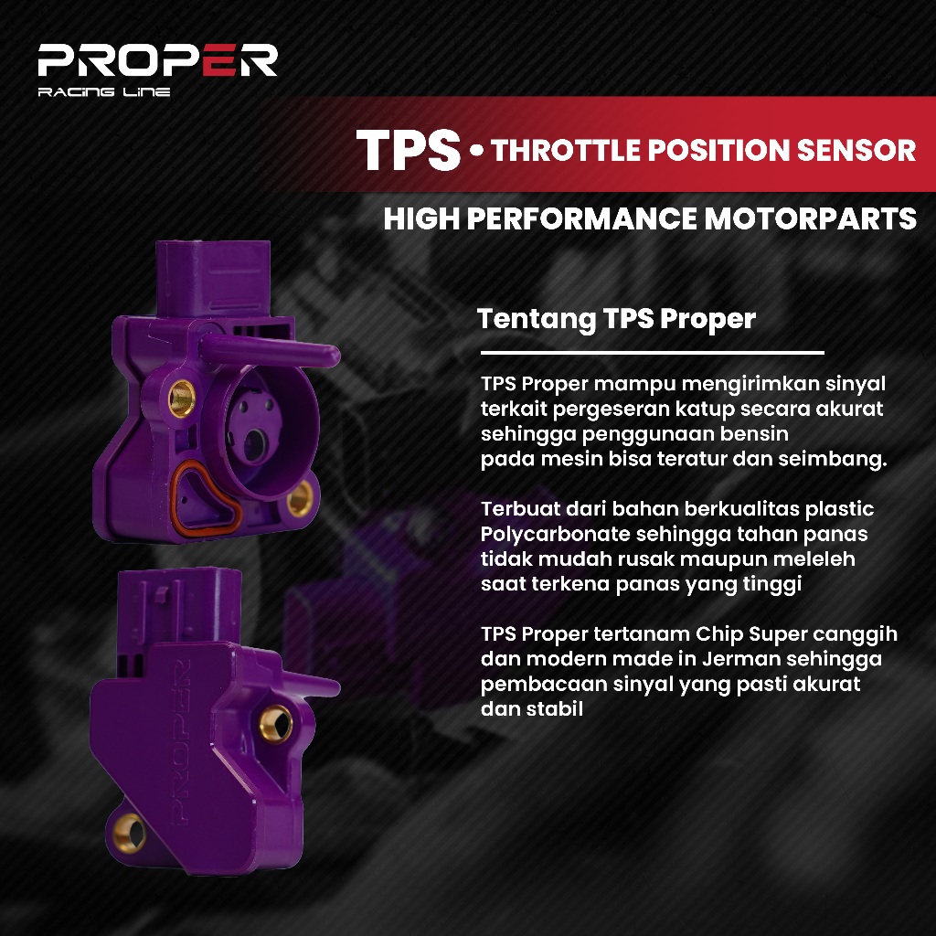 Jual SENSOR TPS PCX160 / ADV 160 K1Z PROPER RACING LINE | Shopee Indonesia