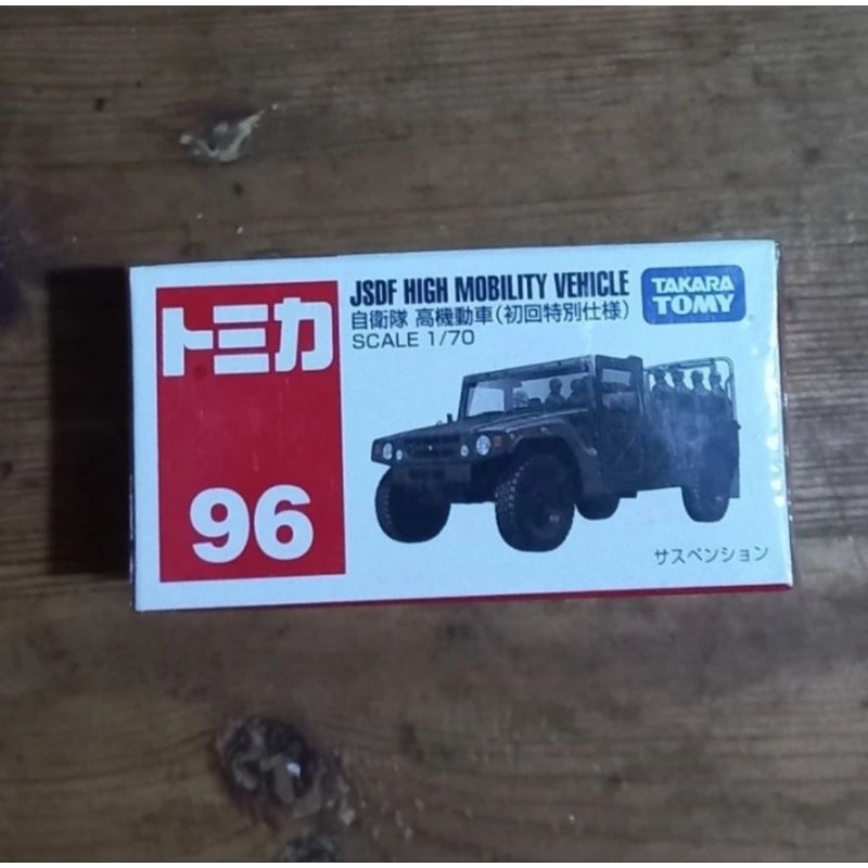 Jual tomica jsdf high mobility vehicle 96 takara tomy diecast (t ...