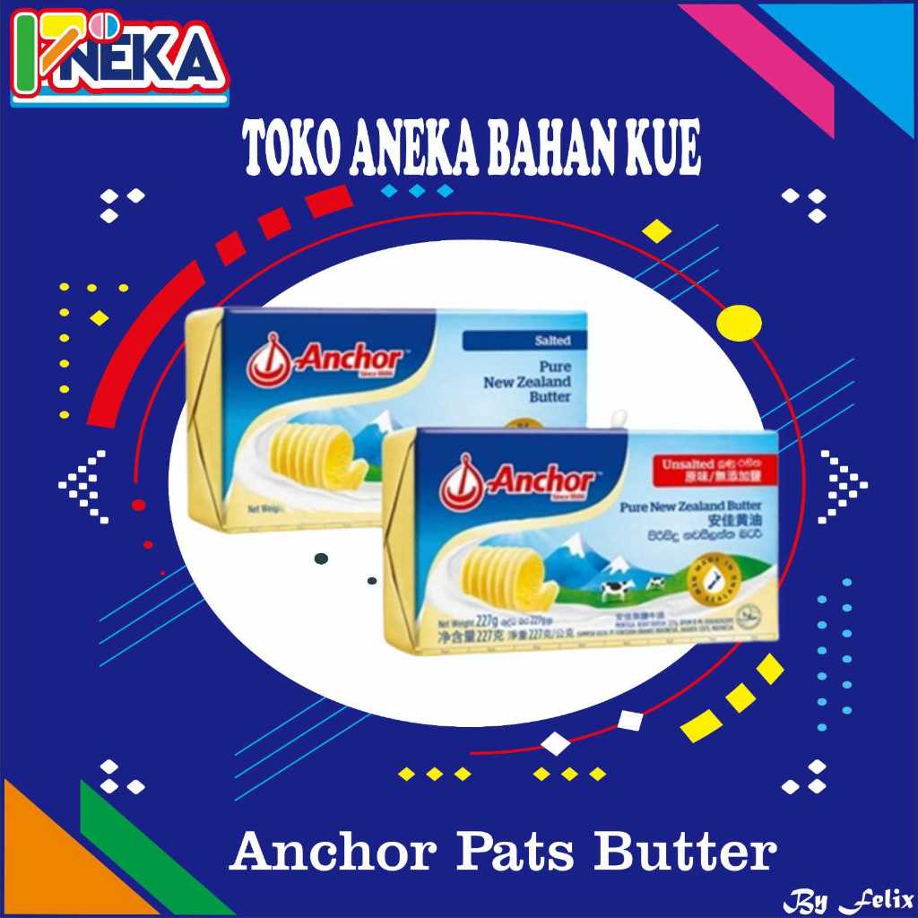 Jual Butter Anchor Unsalted 200gr | Shopee Indonesia