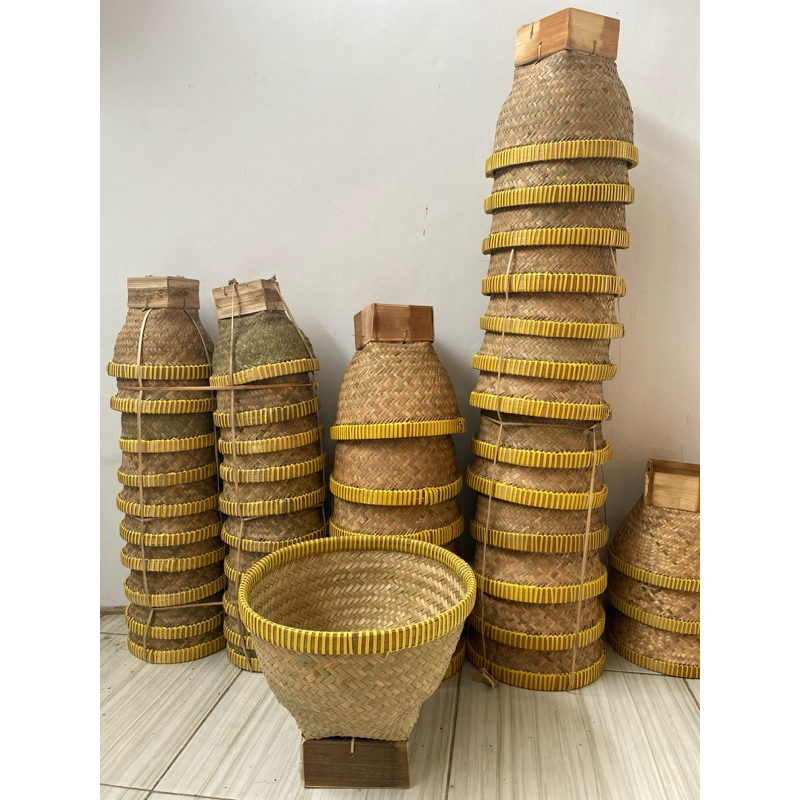 Jual Wakul Nasi Bambu Diameter 20CM Tanpa Tutup | Shopee Indonesia