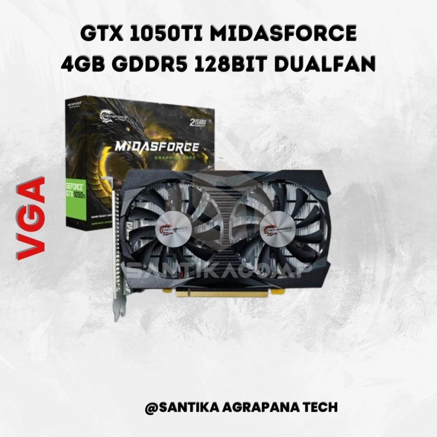 Jual Nvidia GeForce GTX 1050ti 4GB GDDR5 128Bit Midasforce - Vga 1050 ti | Shopee Indonesia