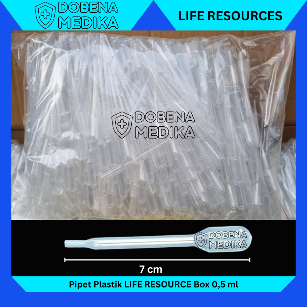 Jual Life Resources Pipet Tetes Laboratorium Plastik 0,5 ml isi 1.000 ...