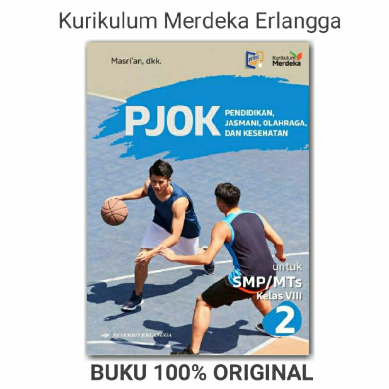 Jual PJOK Pendidikan Jasmani Olahraga Dan Kesehatan Kelas 8 SMP Kurikulum Merdeka | Shopee Indonesia