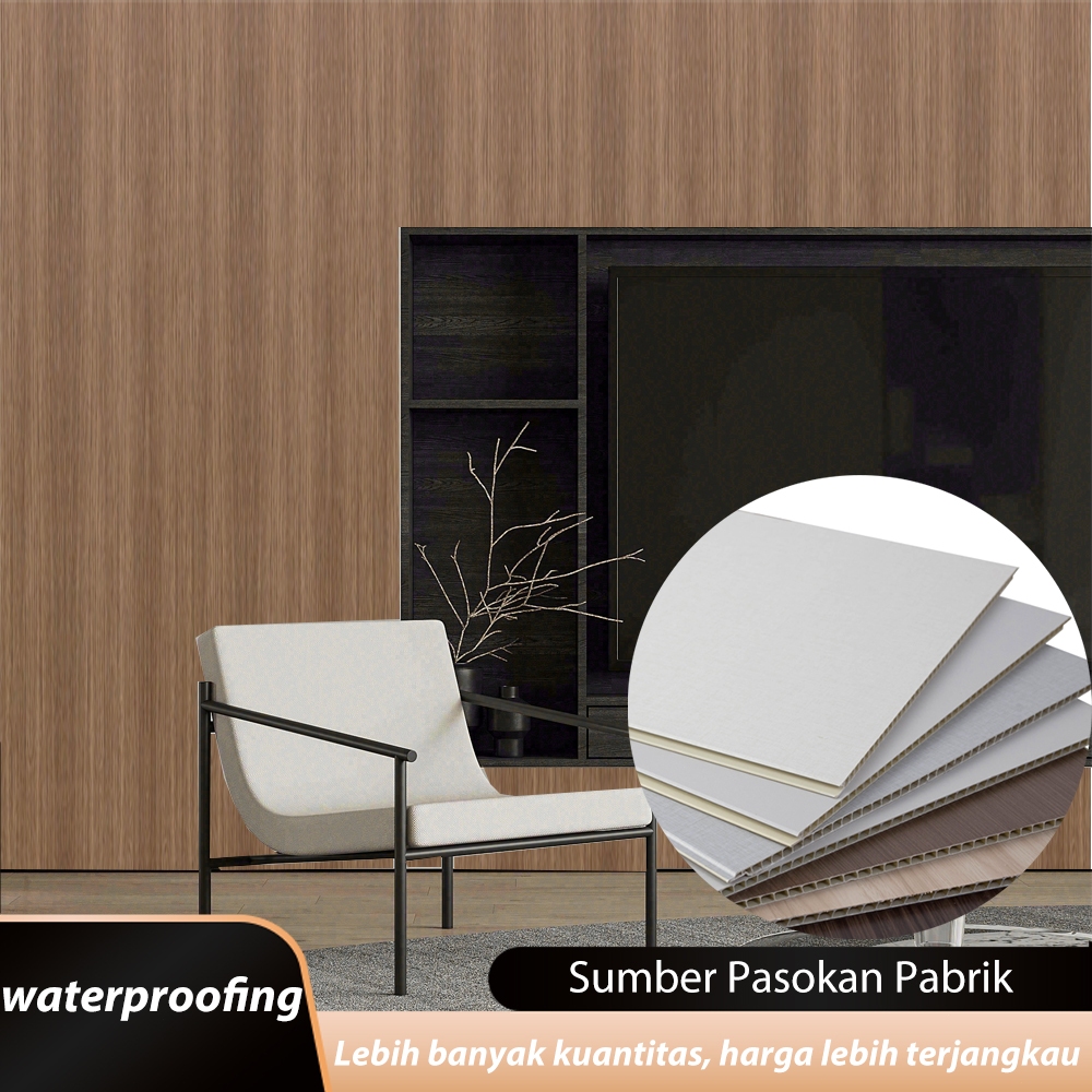 Jual Wallboard Panel PVC/Wallboard PVC Dinding/Ukuran2.9M*0.4M*8MM ...