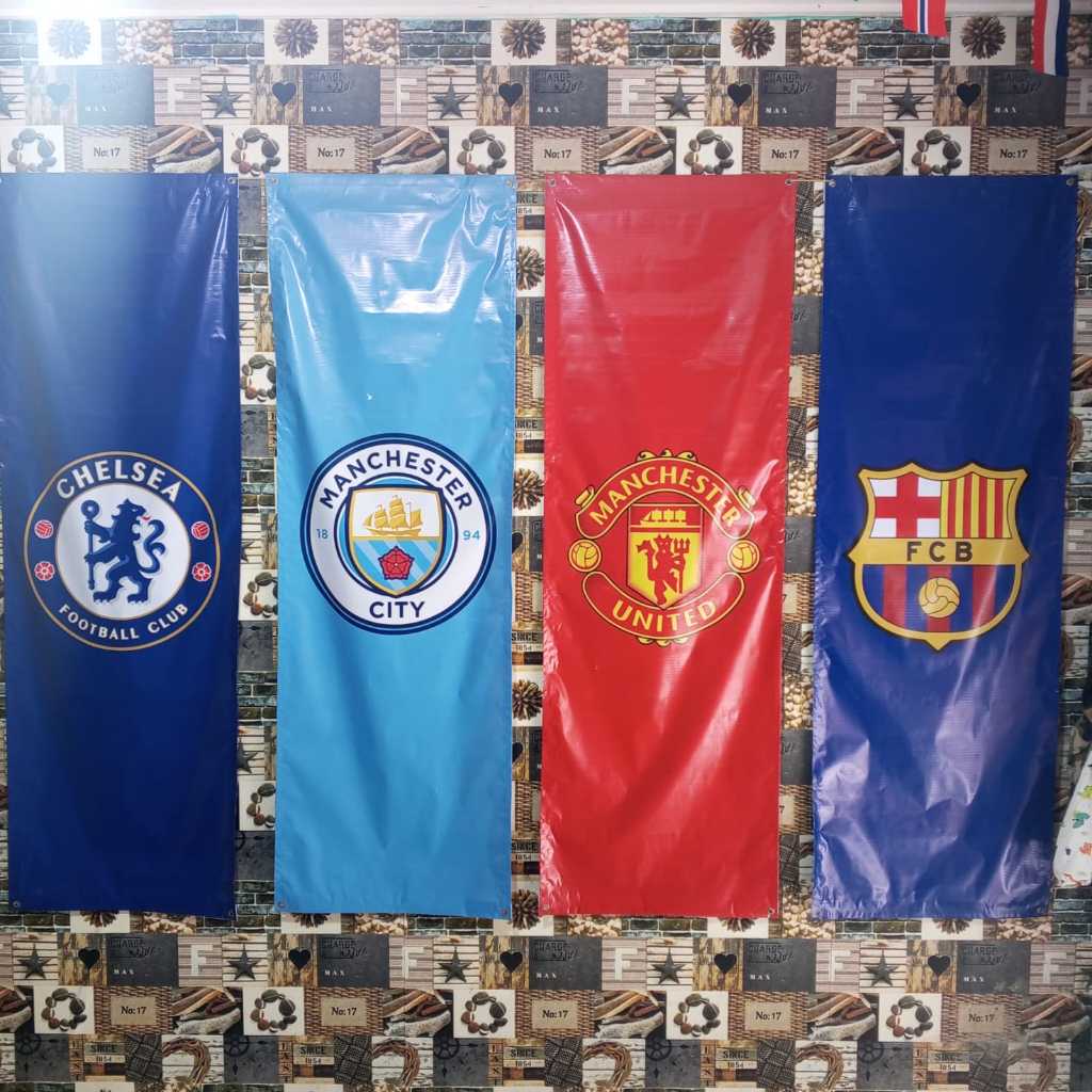 Jual Banner Spanduk Klub Sepak Bola Eropa Kualitas Premium Ukuran ...