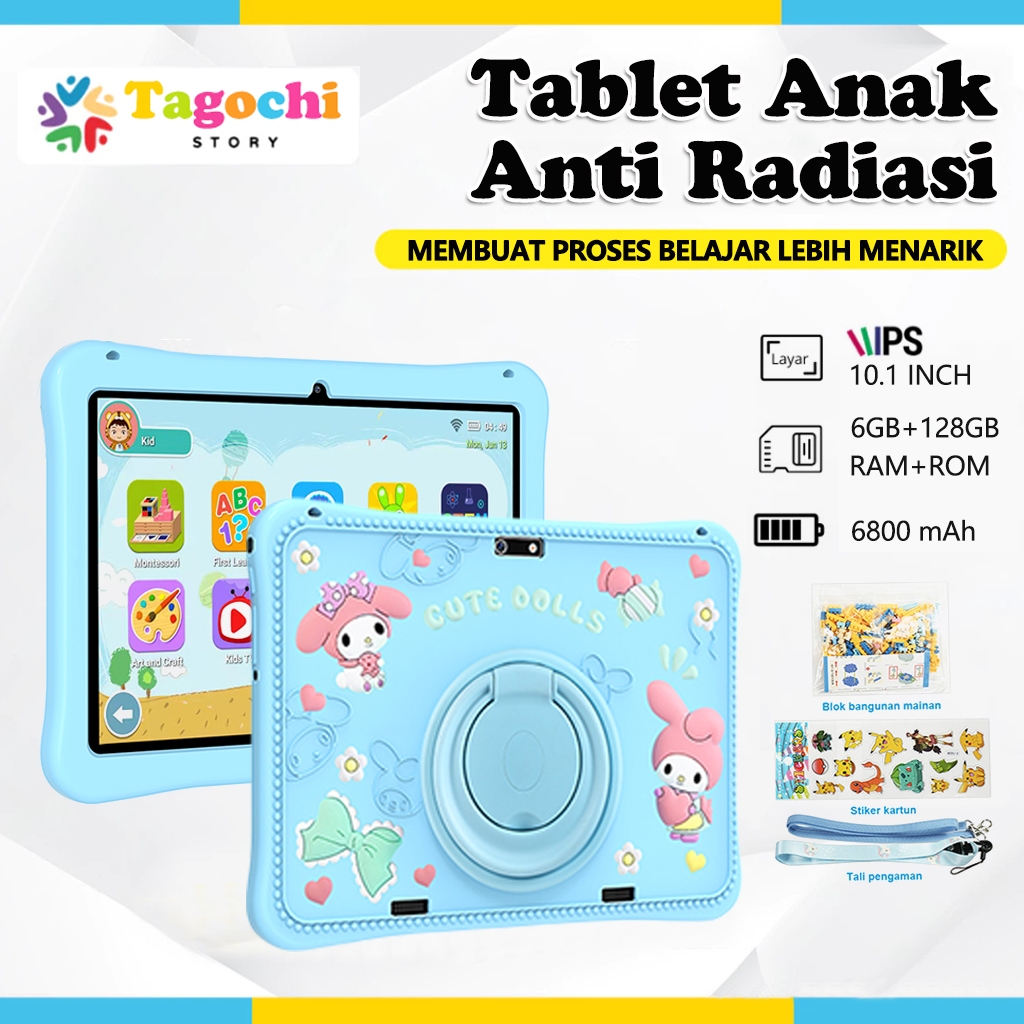 Jual TAGOCHI Tablet Anak Baru 10.1inch (RAM6GB+ROM128GB) Tab layar ...