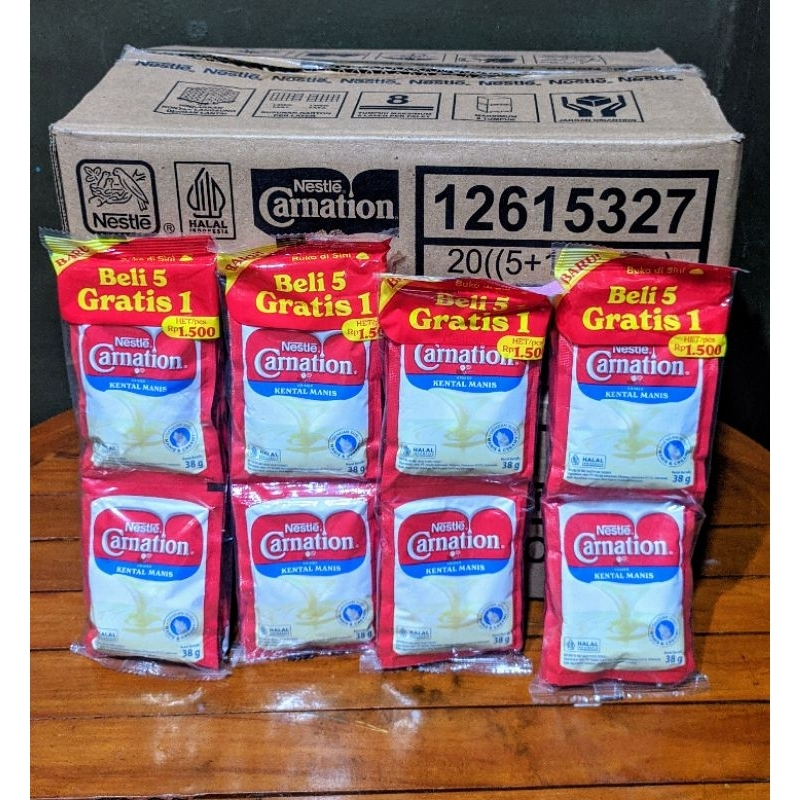 Jual CARNATION 38GR DUS ( 120 SACHET ) | Shopee Indonesia