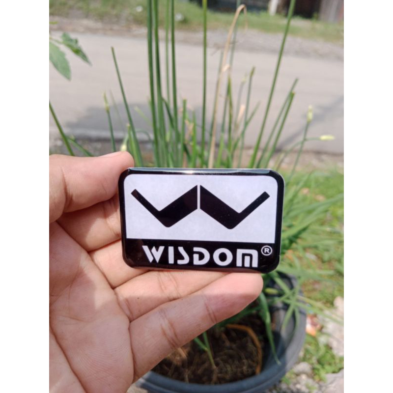 Jual LOGO WISDOM TERBARU BACKGROUND PUTIH UK 5X8CM | Shopee Indonesia
