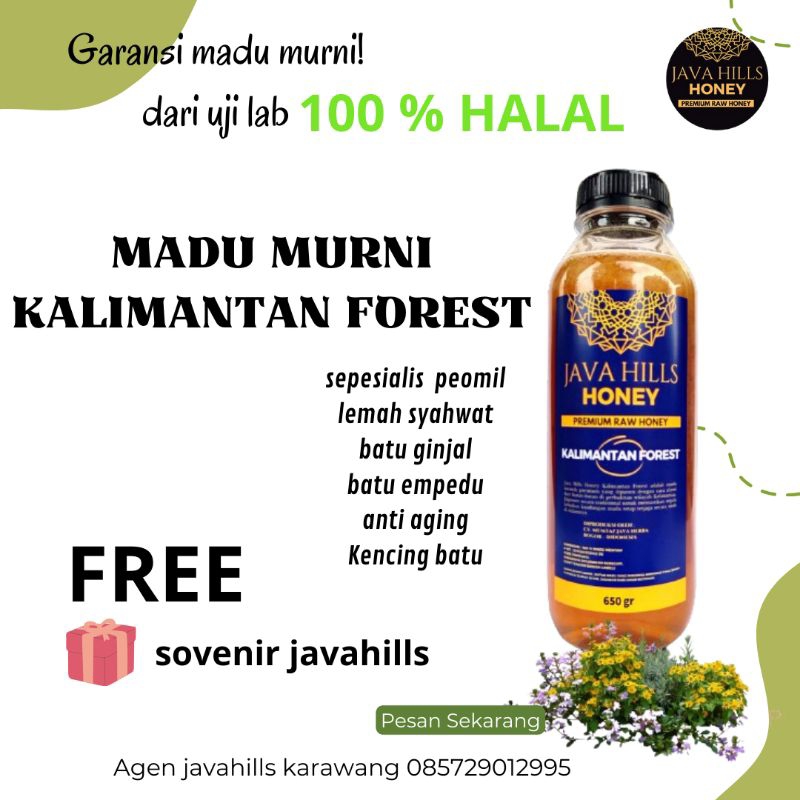 Jual MADU KALIMANTAN JAVA HILLS HONEY MADU MURNI JANTUNG GINJAL dan ...