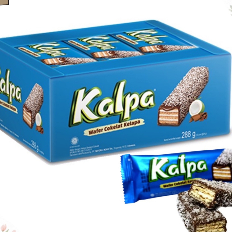 Jual Roma Kalpa BOX (1 pack isi 12 pcs) | Wafer Kalpa | Wafer Cokelat ...