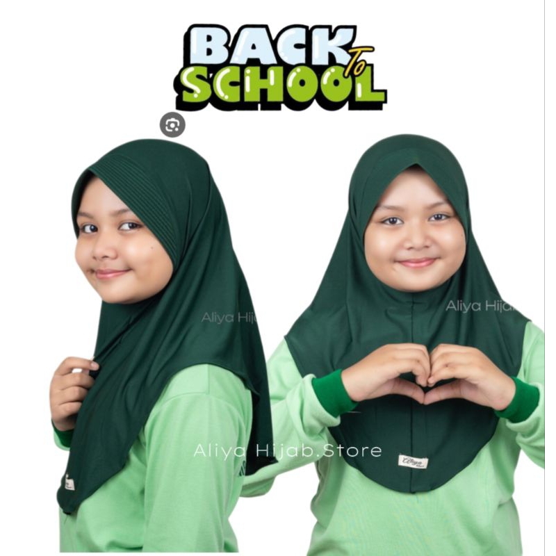 Jual Hijab Bergo Anak HAMIDAH//kerudung anak perempuan//jilbab sekolah TK SD SMP SMA by ALIYA ...