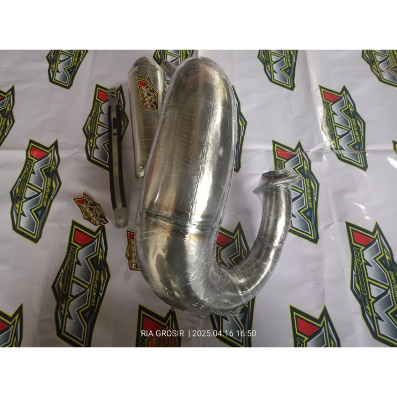 Jual Knalpot Trail Gtx motocross model udang Trail Fiz F1z R Trail ...
