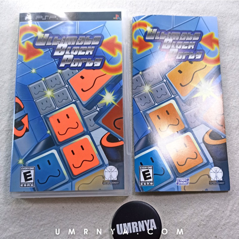 Jual COVER & MANUAL ONLY, Ultimate Block Party Kaset PSP UMD PS ...