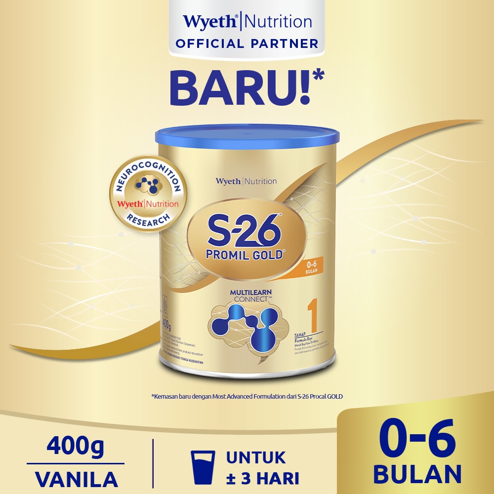 Jual S26 PROMIL GOLD THP 1 400 GR - RAJA SUSU | Shopee Indonesia